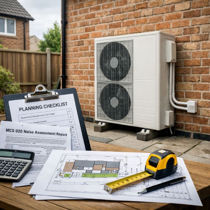 Heat Pump Planning Permission England (2025) & May 2026 MCS 020 Rules