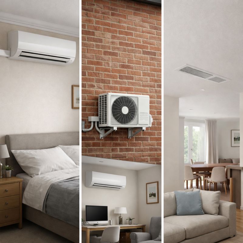 Split vs Multi-Split vs Ducted Air Conditioning for UK Homes (2026)